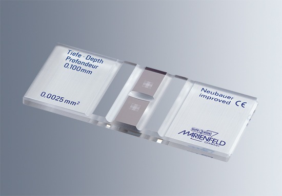 RBRVIDROS - CAMARA DE NEUBAUER DUPLA ESPELHADA NEW OPTCS